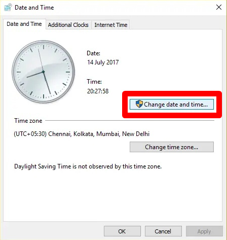 How to change the time and date on your computer